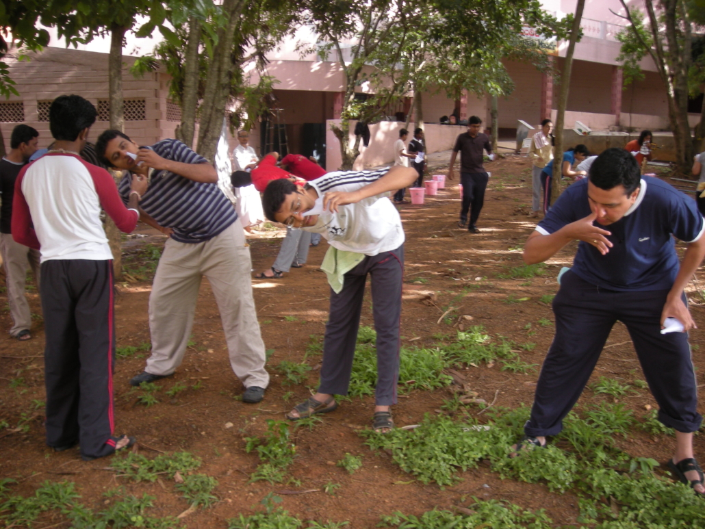 Vastra Dhauti Kriya - Yoga teacher training in Dharamsala at Mahi Yoga